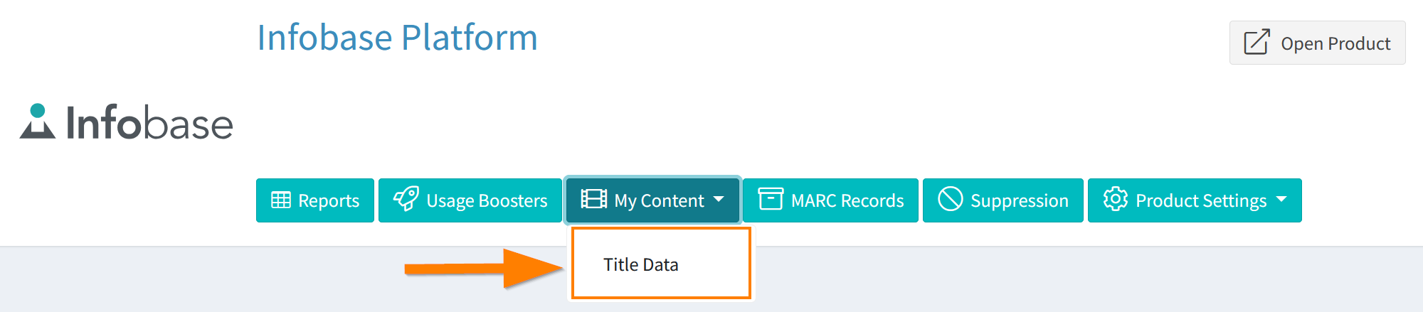 Title Data Overview – Infobase Platform